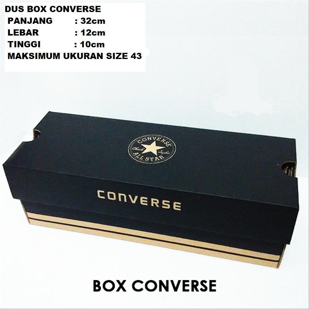 Jual Kardus / Dus / Karton / Box Sepatu Converse Satuan @3500 Harga ...