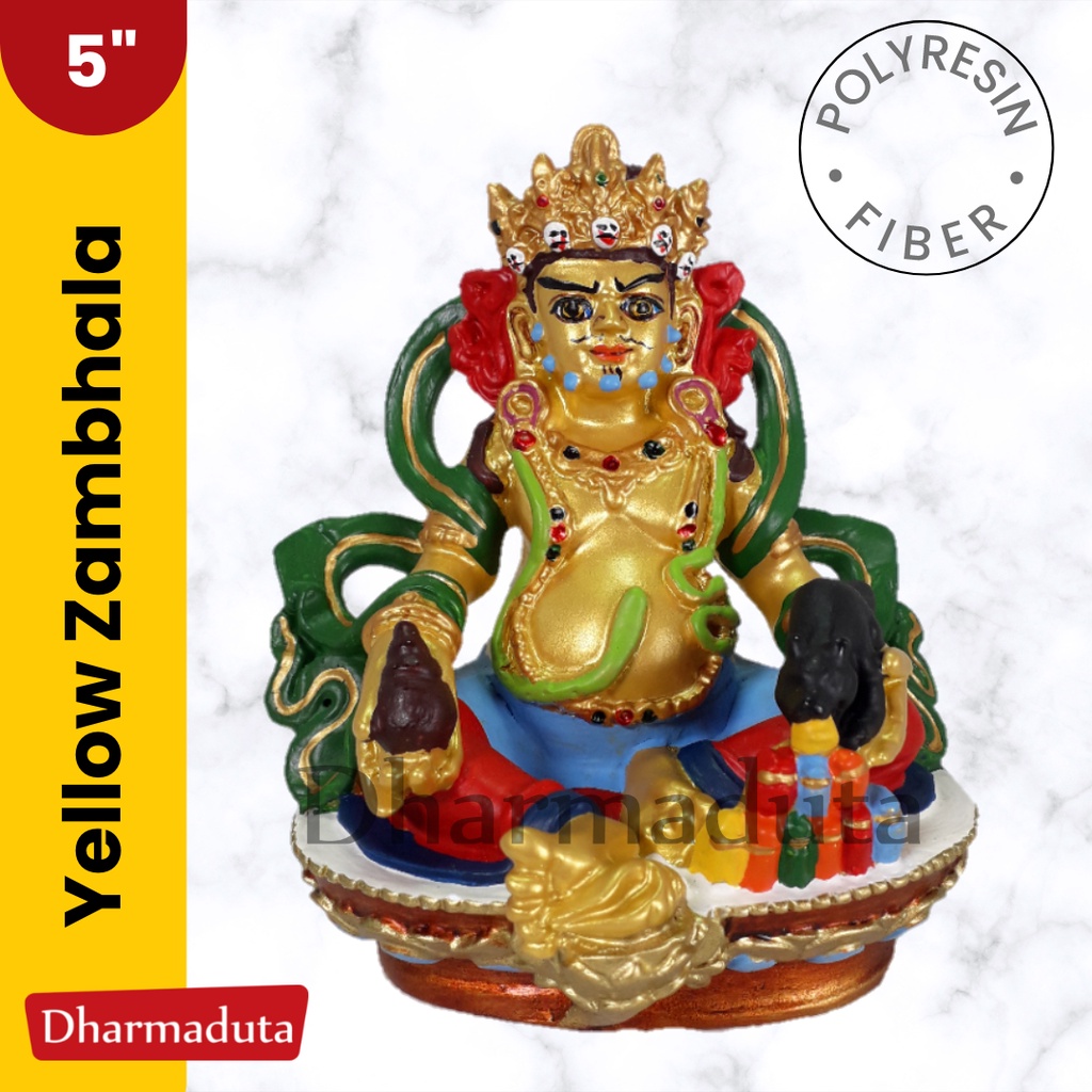 Jual Yellow Jambhala 5in - Patung Rupang Arca Buddha | Shopee Indonesia