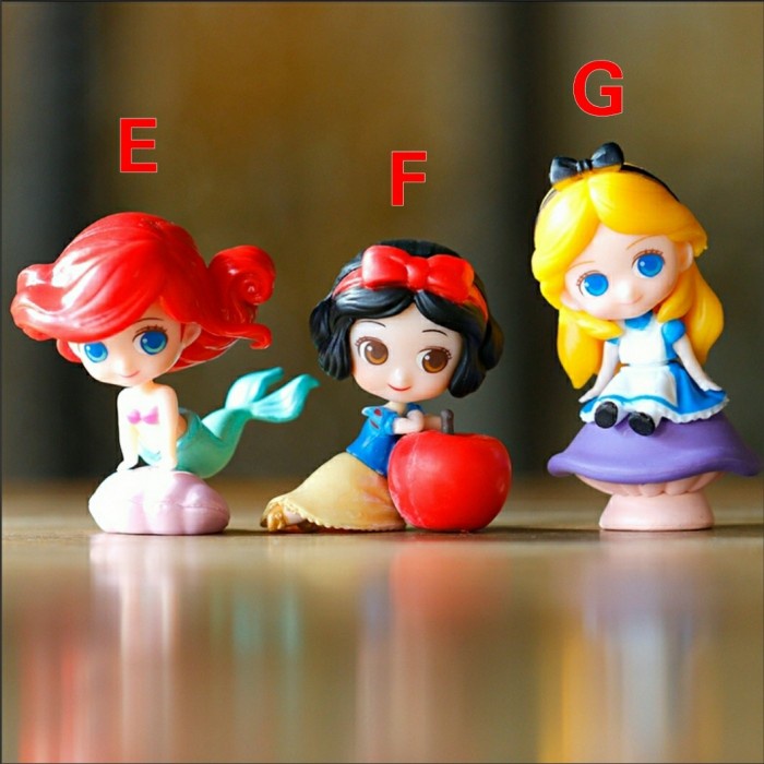 Jual Jual Satuan Princess Mini Ariel Snow White Alice Shopee Indonesia