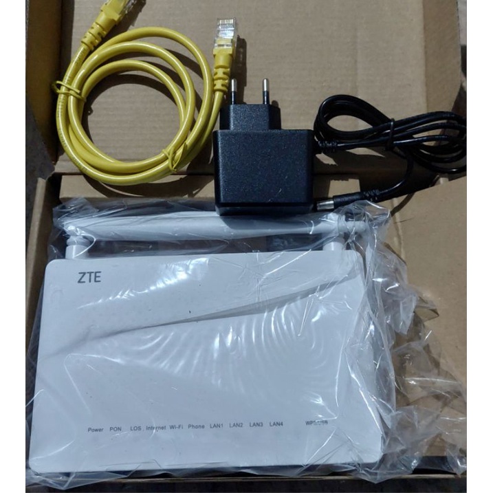 Jual ONT ONU GPON ZTE F660 V.8 NEW LENGKAP WIFI | Shopee Indonesia