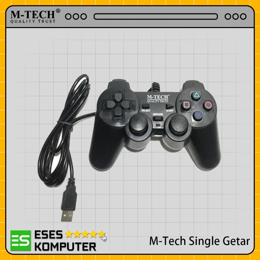 Jual Gamepad MTECH M-TECH Single USB 2.0 - Gaming - Stick - Joystick ...