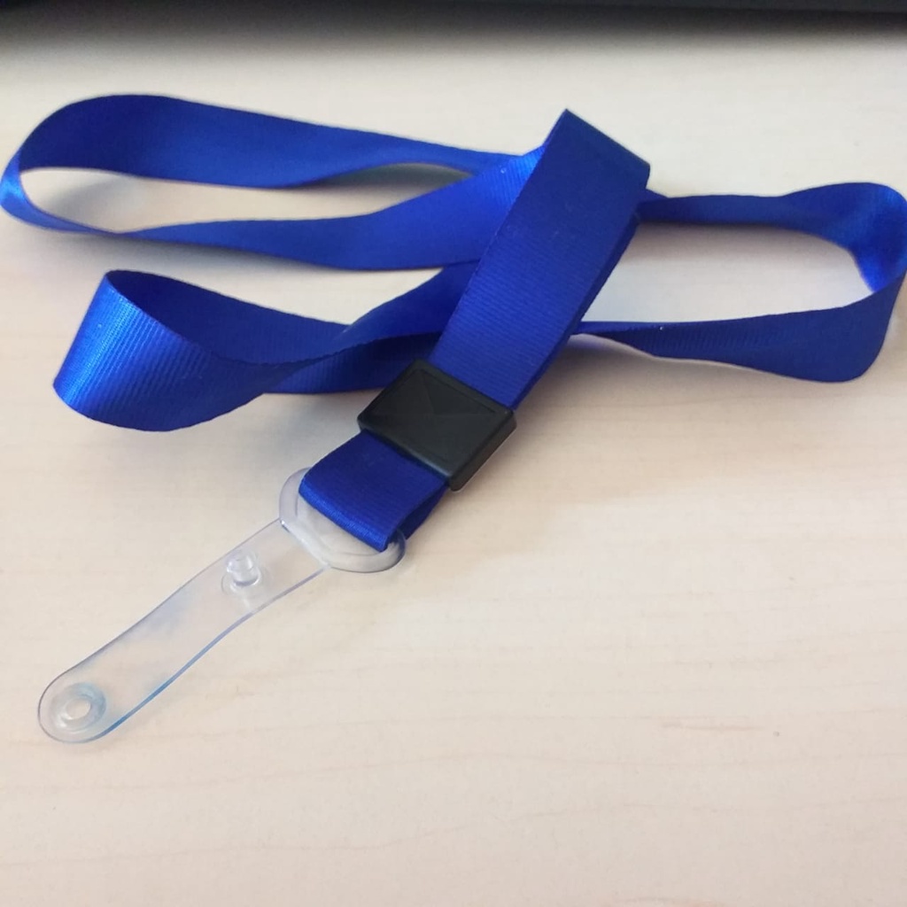 Jual Tali Id Card / Name Tag (BIRU) | Shopee Indonesia