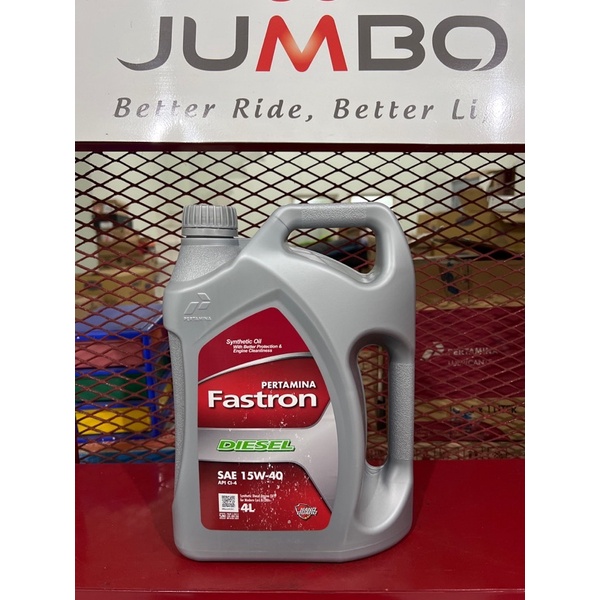 Jual Fastron Diesel 15W-40 (4Liter) | Shopee Indonesia