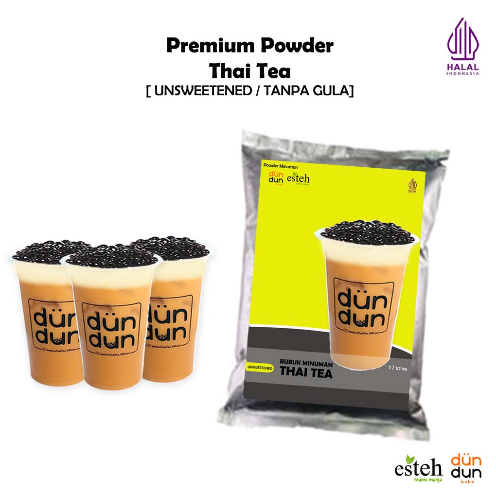 Jual Thai Tea Powder Minuman Bubuk Minuman Premium 1000g | Shopee Indonesia
