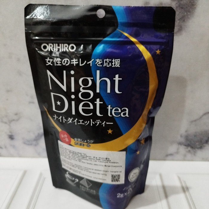 Jual TEH DIET JEPANG ORIHIRO NIGHT DIET TEA 2g x 20 pcs | Shopee Indonesia
