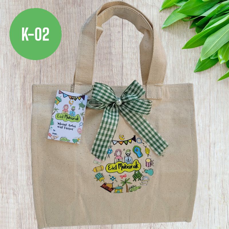 Jual Eco Friendly Tote Bag Hampers Medium - Edisi Lebaran Idul Fitri ...