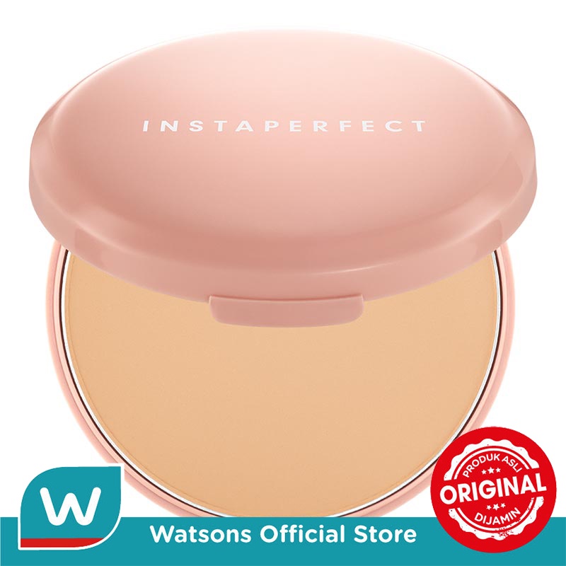 Jual Instaperfect Matte Fit Powder Foundation 32 True Beige Refill ...