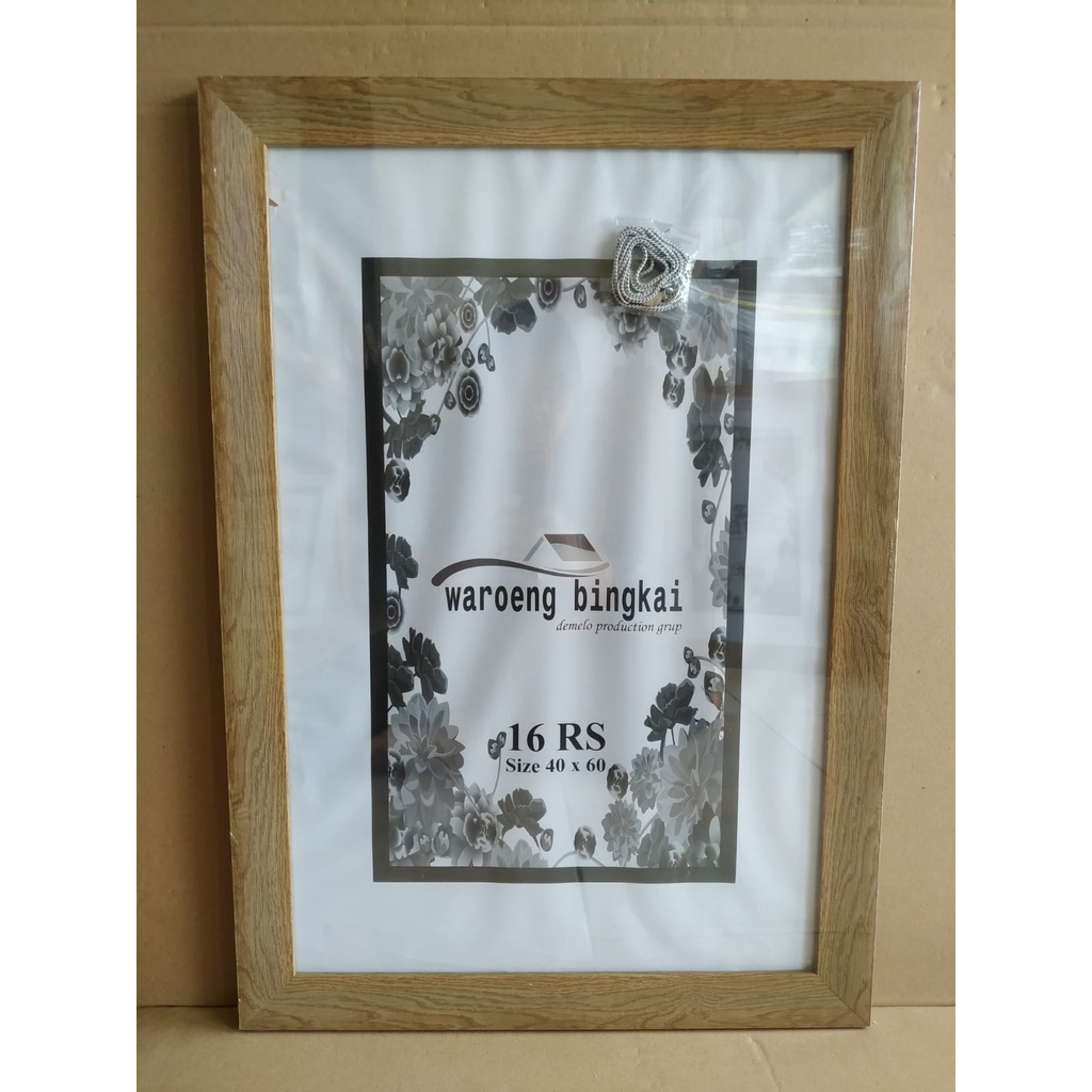 Jual Bingkai frame pigura foto ukuran 16RS 40X60 cm full minimalis ...