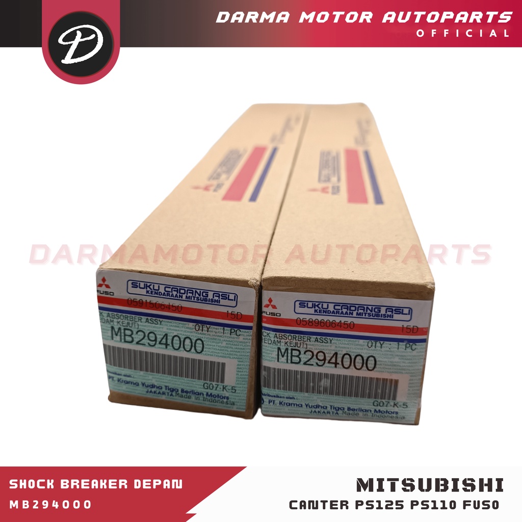 Jual SHOCK BREAKER DEPAN CANTER PS125 PS110 FUSO MB294000 ASLI KTB ...
