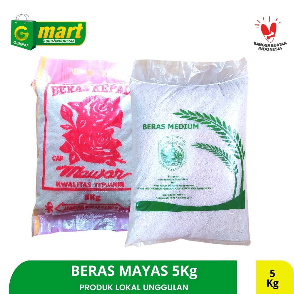 Jual Beras Mayas Lokal Premium - Beras Lokal - Beras Mayas Kalimantan ...