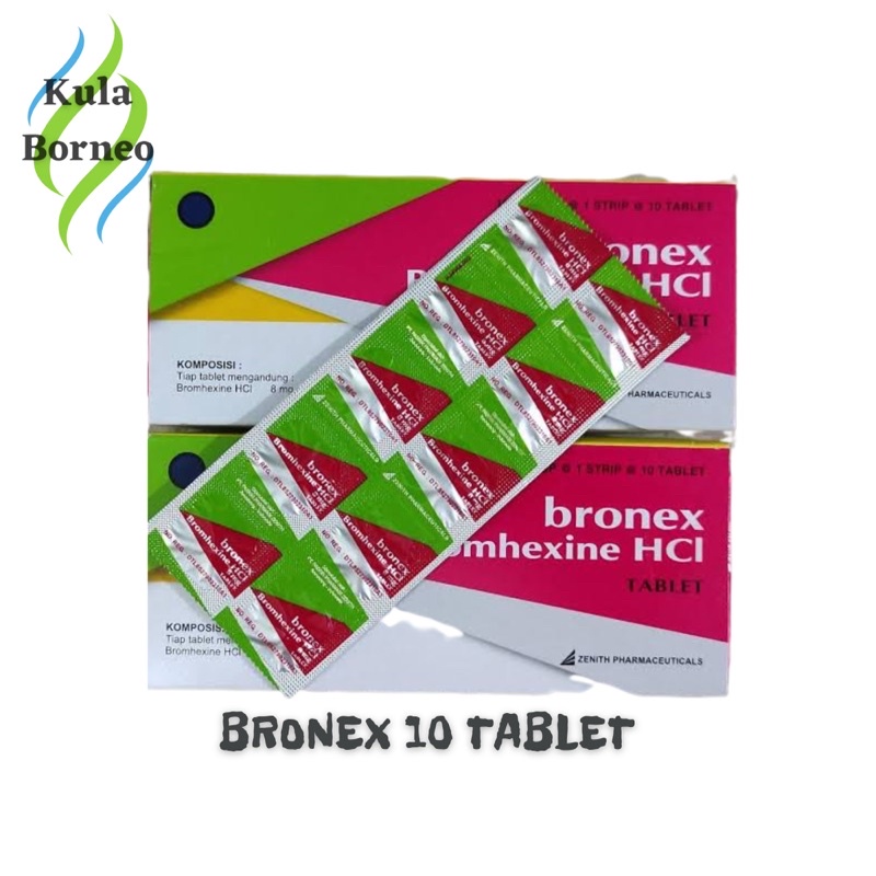 Jual Bronex 10 tablet | Shopee Indonesia