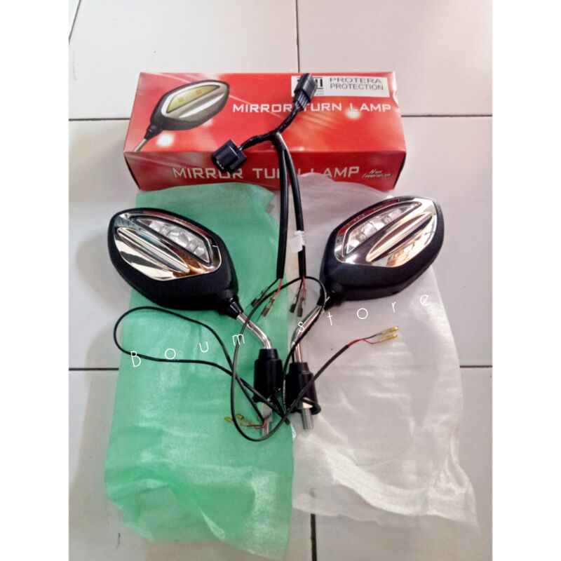 Jual SPION LED SEIN BEAT GENIO VARIO 125/150 MIRROR TURN LAMP ORIGINAL ...