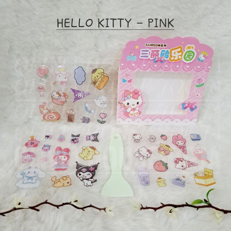 Jual Sticker My Melody Plastik Sticker Kuromi Plastik Sticker Pocacco ...