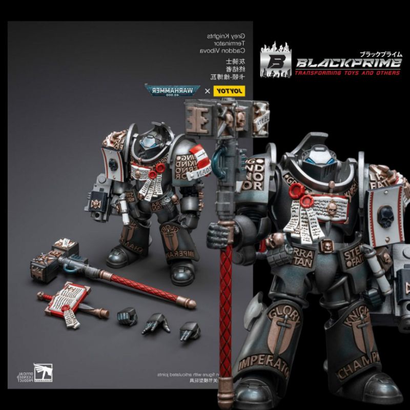 Jual Joytoy 1/18 Warhammer Grey Knights Terminator Caddon Vibova JT3228 | Shopee Indonesia