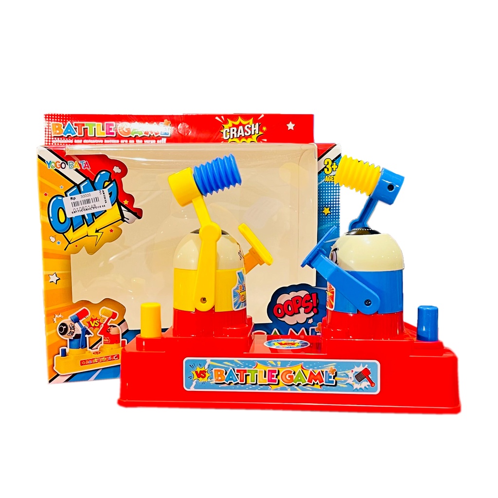 Jual Mainan Seru Head Battle Hammer Game YG 1 / Mainan Pukul-Pukulan ...