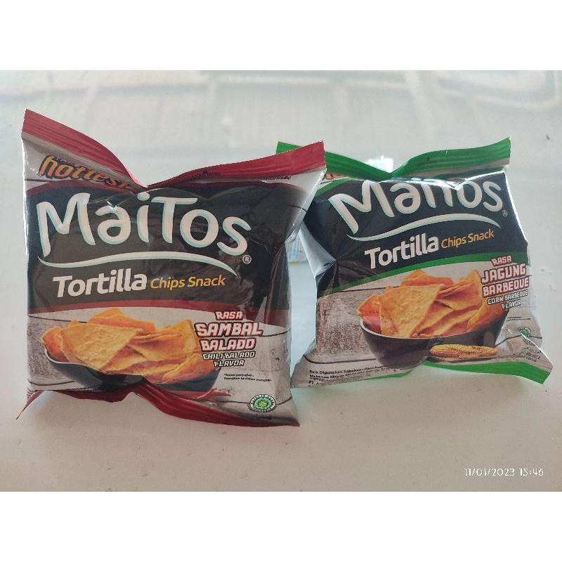 Jual Maitos Tortilla Chips 10 gram | Shopee Indonesia
