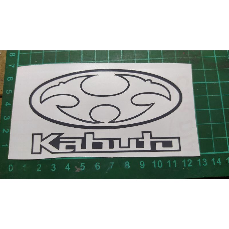 Jual cutting sticker repaint helm logo Kabuto | Shopee Indonesia