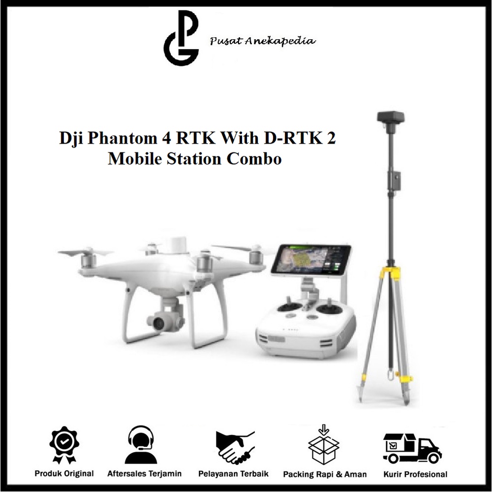 Jual Dji Phantom 4 RTK With D-RTK 2 Mobile Station Combo - Dji Phantom ...