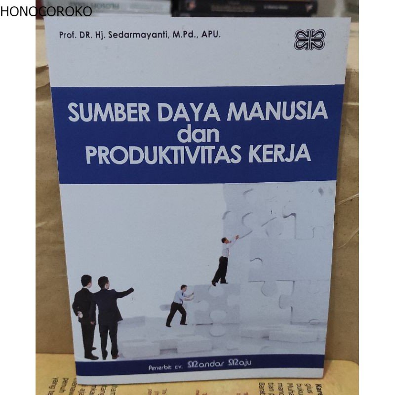 Jual Sumber daya manusia dan produktivitas kerja PROF SEDARMAYANTI .- | Shopee Indonesia