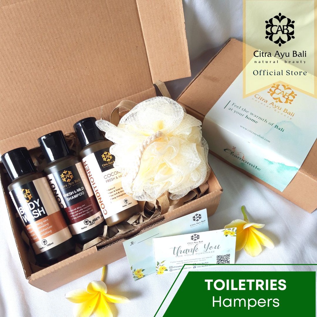 Jual Hampers Sabun Shampoo Toiletries Citra Ayu Bali | Kado Ulang Tahun ...