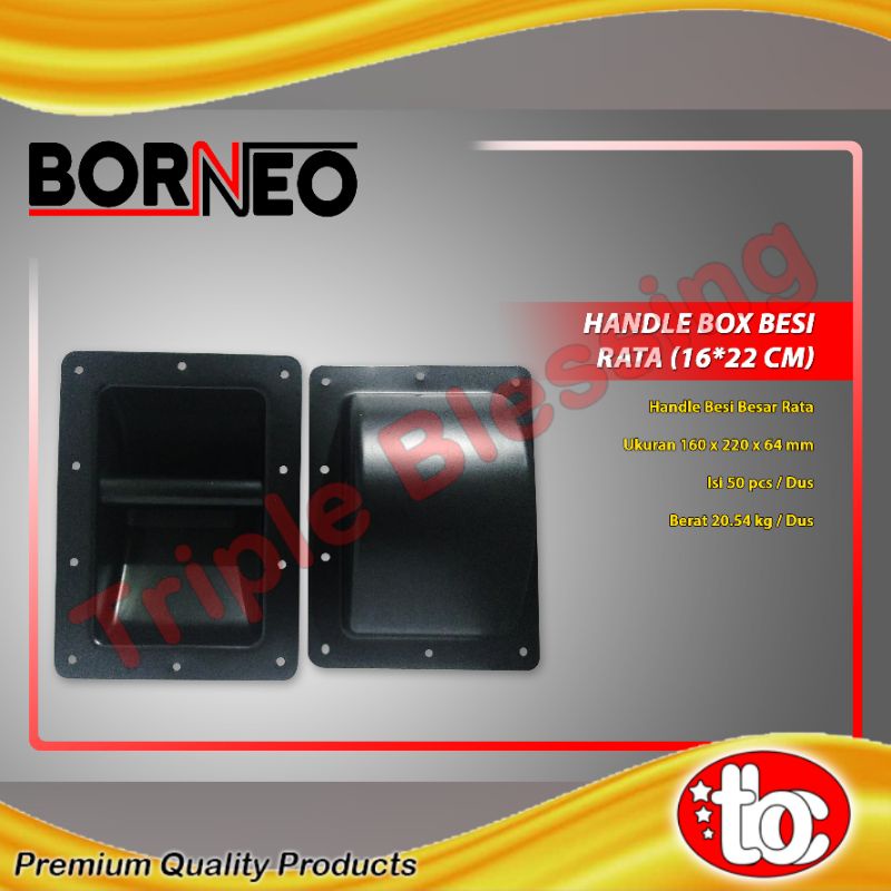 Jual HANDLE BOX BESI RATA (16*22CM) | Shopee Indonesia