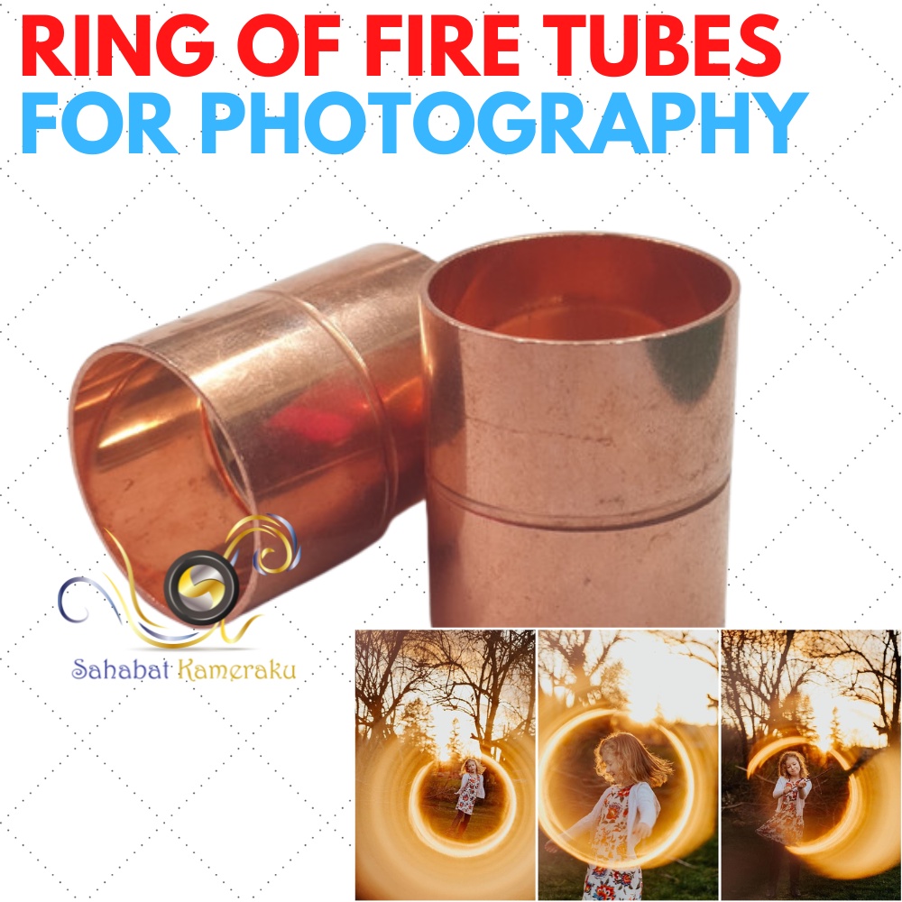 Jual 3.5cm 2.85cm Prisma Ring of fire tube tubes photography copper ...