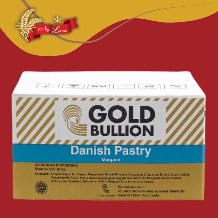 Jual GOLD BULLION Danish Pastry / Margarine Pastry 15kg | Shopee Indonesia