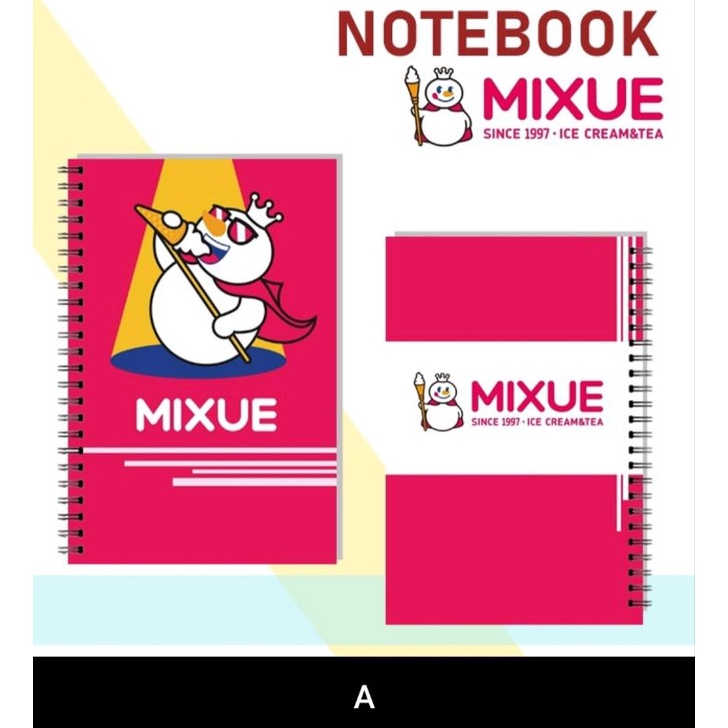 Jual NOTE BOOK A6 MIXUE BUKU TULIS | Shopee Indonesia