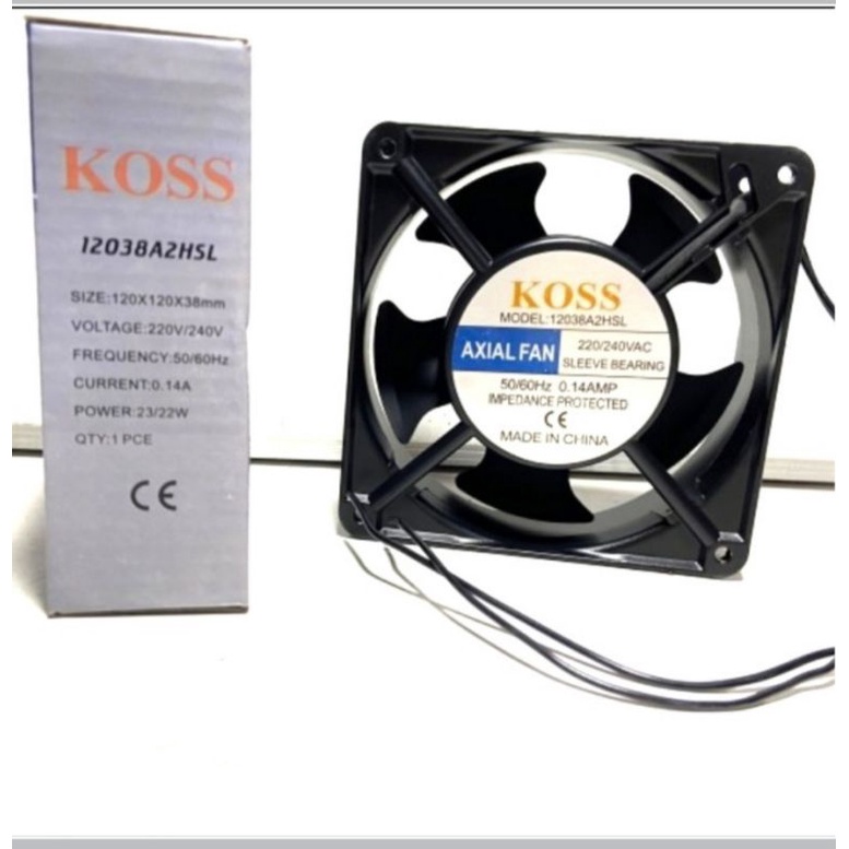 Jual Cooling Fan Ac 220v ukuran 12cmx12cm | Shopee Indonesia