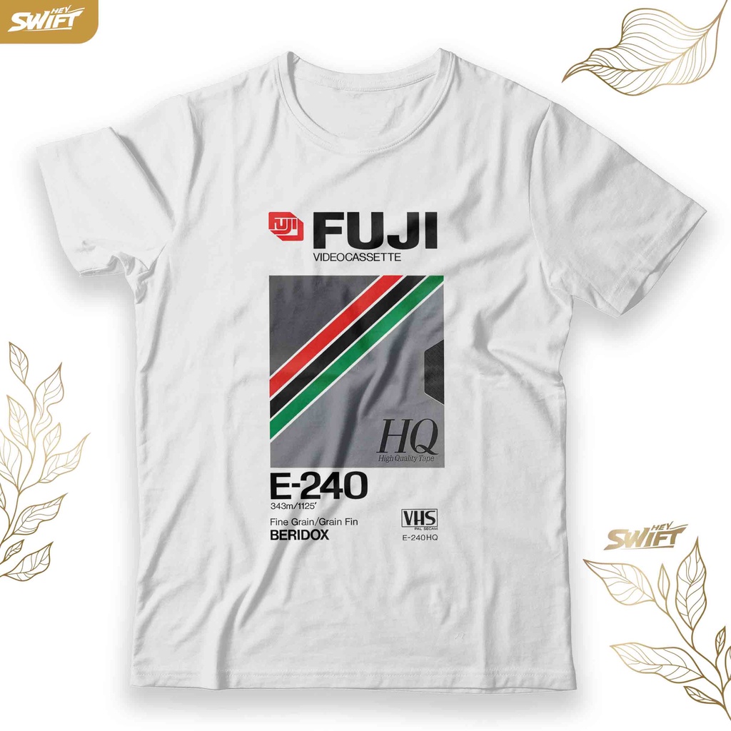 Jual KAOS Retro Fuji VHS tape vaporwave aesthetic TSHIRT BAJU DISTRO ...