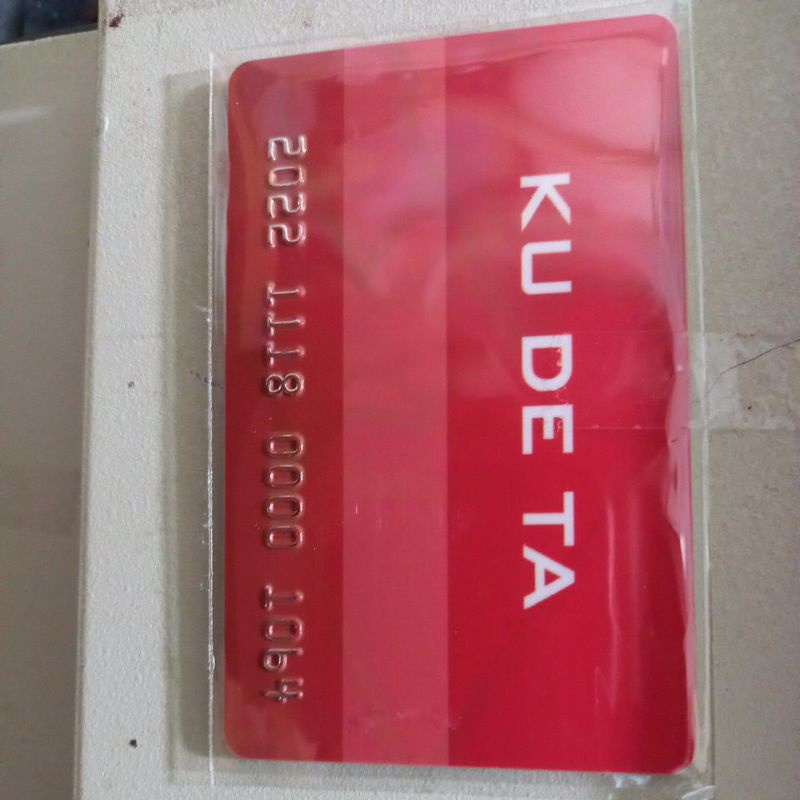 Jual Cetak ID Card / Member Card Premium Glossy Glitter Doff PVC ...