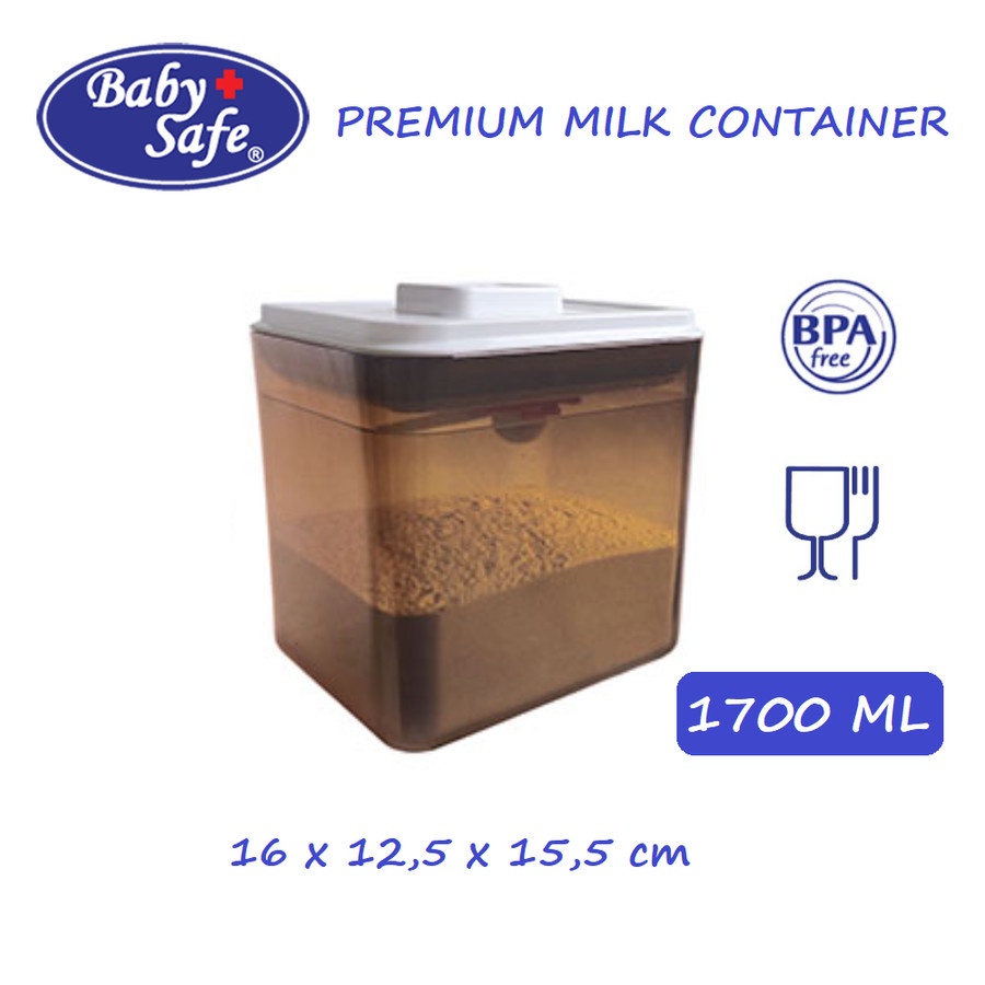 Jual Baby Safe MC005 Milk Powder Container 1700ml - Wadah Susu Bubuk ...