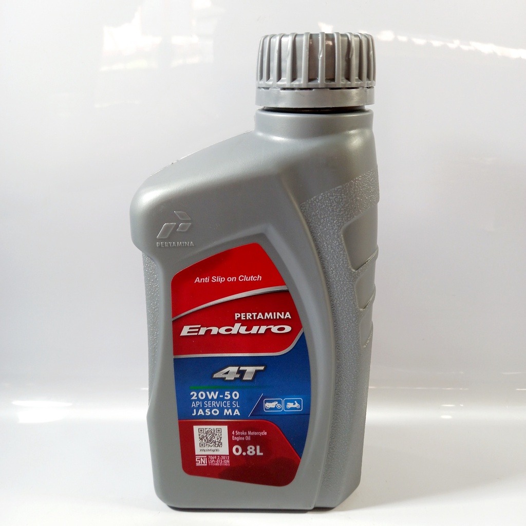 Jual OLI ENDURO 4 TAK 0,8 20W-50 LITER ENDURO OIL 0,8 OLI MOTOR BEBEK ...