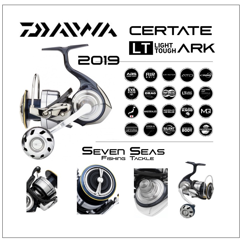 Jual Daiwa Certate LT ARK 3000 4000 5000 Model 2019 Japan Spinning Reel ...