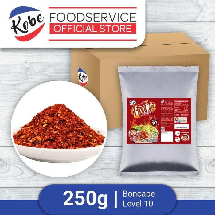 Jual BonCabe Original Level 10 250gr Sambal Tabur - Kemasan Besar ...