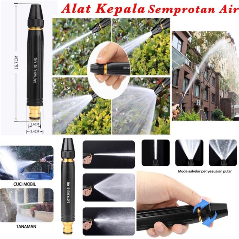 Jual Alat Semprot Air Kepala Semprotan Air Cuci Motor Mobil Kuningan ...