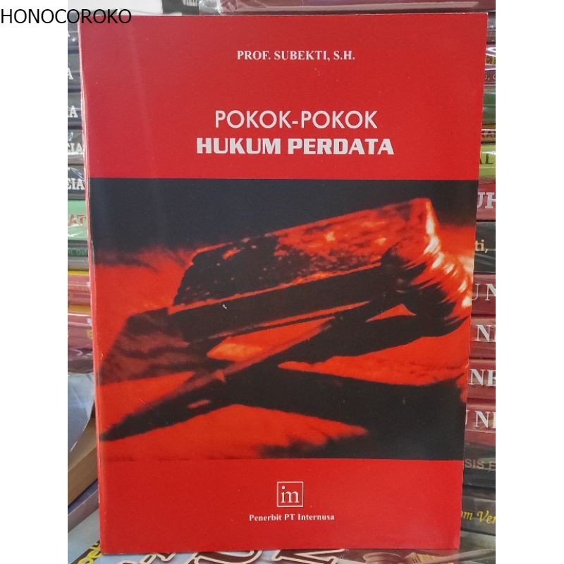 Jual Pokok-pokok hukum perdata prof subekti . | Shopee Indonesia