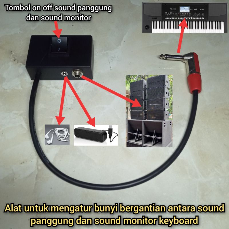 Jual on off sound panggung dan sound monitor keyboard | Shopee Indonesia
