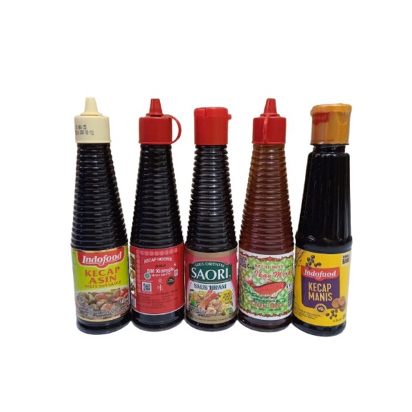 Jual [Kecap Botol Kecil] Kecap Asin / Kecap Manis / Kecap Inggris ...
