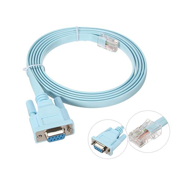 Jual KABEL CONSOLE CISCO RJ45 TO SERIAL FEMALE / RJ 45 TO DB9 FEMALE ...