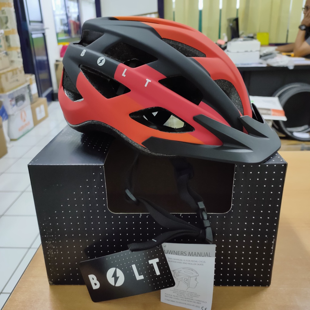 Jual Helm sepeda MTB polygon bolt | Shopee Indonesia