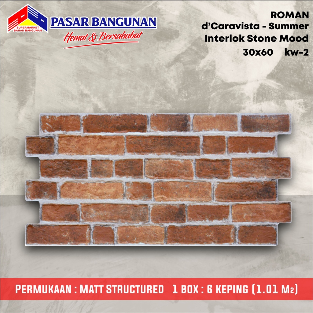 Jual Keramik Bata expose ROMAN Interlok dCaravista Summer 30x60 ...