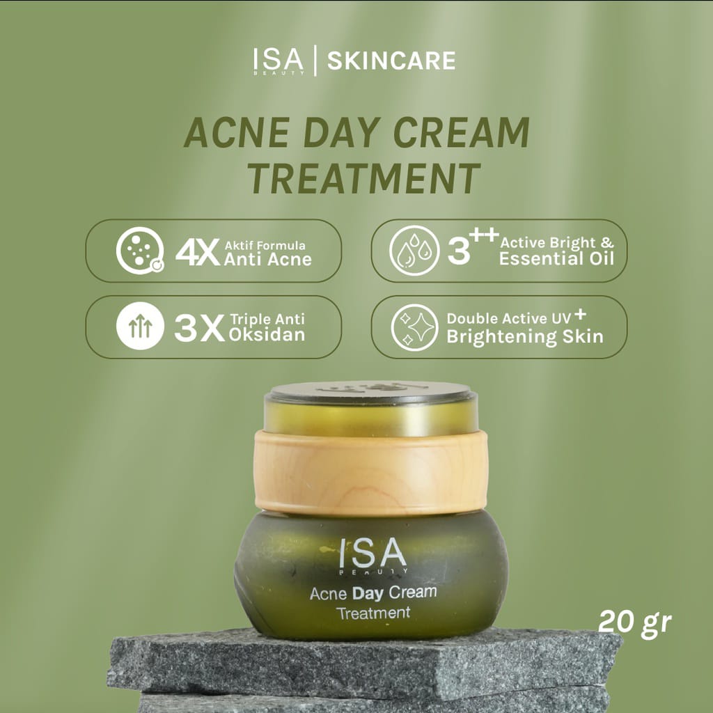 Jual ISA Beauty Acne Day Cream Treatment 20gr | Shopee Indonesia