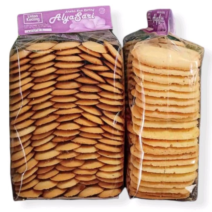 Jual kue kering lidah kucing cookies 500gr | Shopee Indonesia