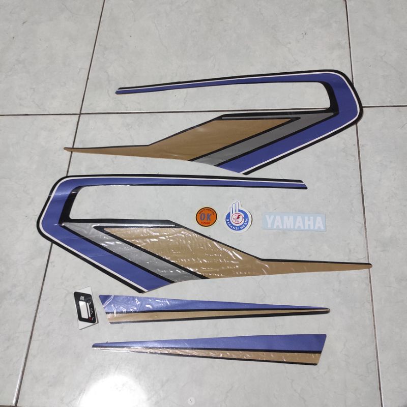 Jual Stiker Stripping Striping Decal graphic Yamaha RX King Kobra 1991 ...