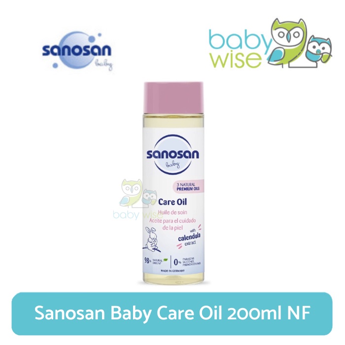 Jual Sanosan Baby Care Oil 200ml NF | Shopee Indonesia