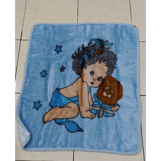 Jual Selimut bayi warna biru ( preloved ) | Shopee Indonesia