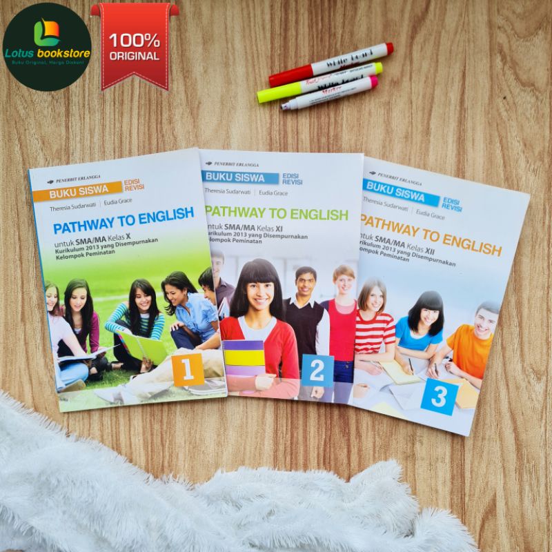 Jual Pathway to English Jl. 1 2 3 SMA Kelas 10 11 12 - K.2013 BSNP ...