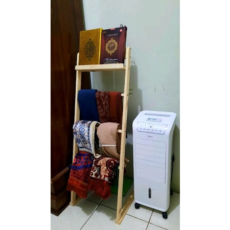 Jual Ladder Hanger, Rak Tangga Kayu, Gantungan Handuk Sajadah Kerudung ...
