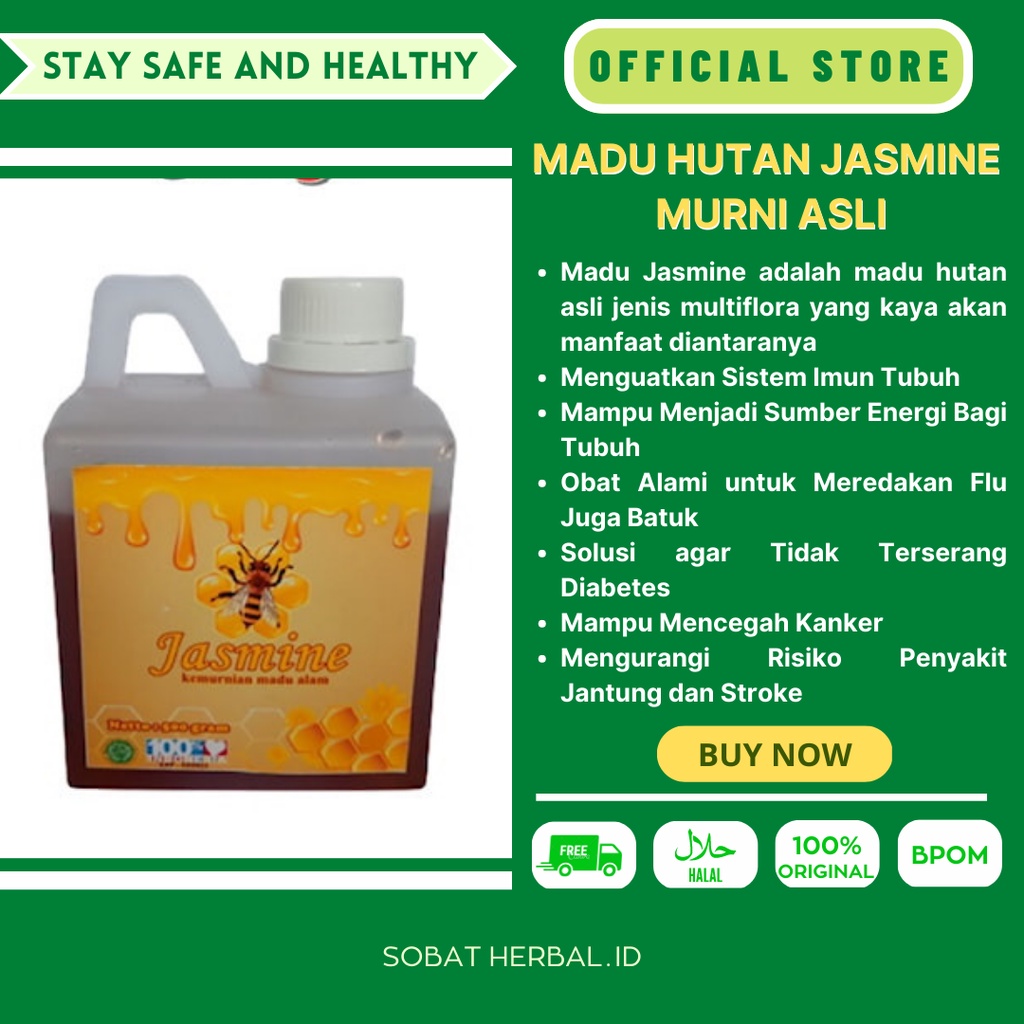 Jual Madu Original Asli Hutan Gunung Murni Olesan Sarang 1Kg | Shopee ...